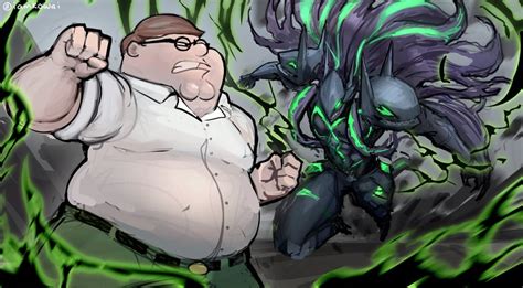 Peter Griffin And Susanoo Blazblue And 2 More Drawn By Kowai Iamkowai Danbooru