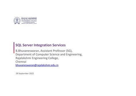 Sql Server Integration Servicespdf Databases Computer Software And Applications