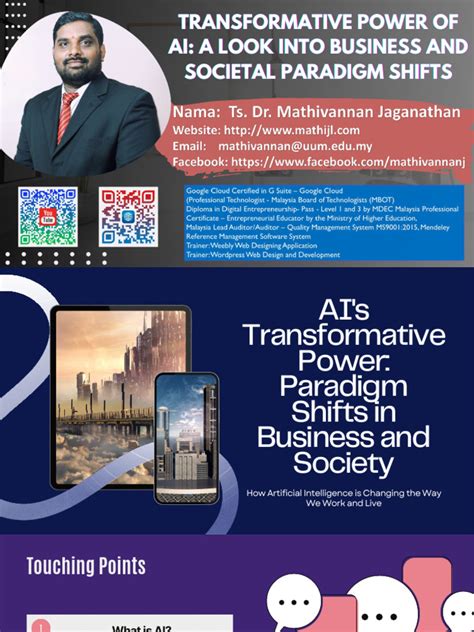 Transformative Power Of Ai A Look Into Business And Societal Paradigm Shifts Pdf Artificial