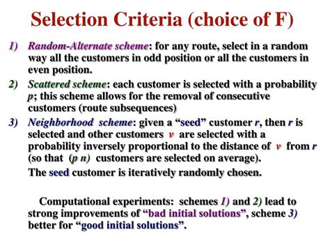 Ppt Integer Linear Programming Refining Procedures For Vehicle Routing Problems Paolo Toth