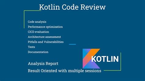 Review Your Kotlin Code Quality And Report Audit Issues To Improve And Guide By Maimoonak Fiverr