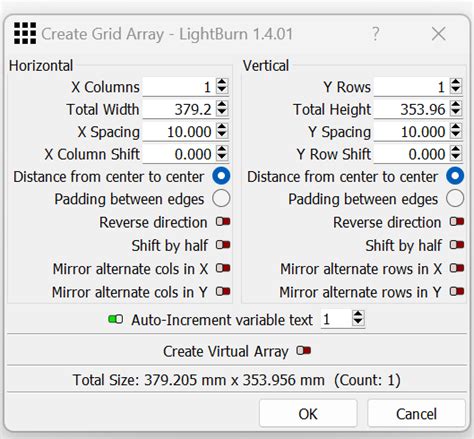 Work Surface Grid LightBurn Software Questions LightBurn Software Forum