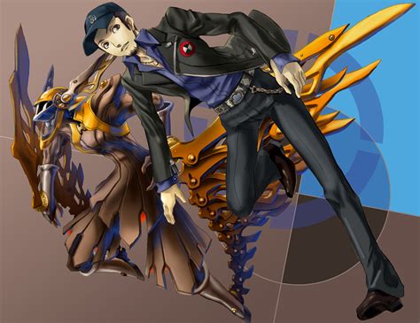 Iori Junpei And Hermes Persona And 1 More Drawn By Matsumoto Eight