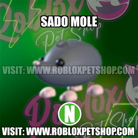 Sado Mole Neon Adopt Me