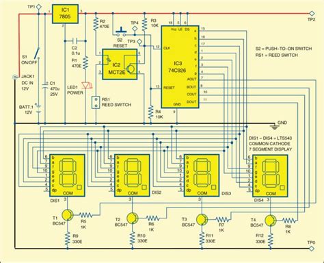 Rotation Counter Full Electronics Projects With Circuit Explaination