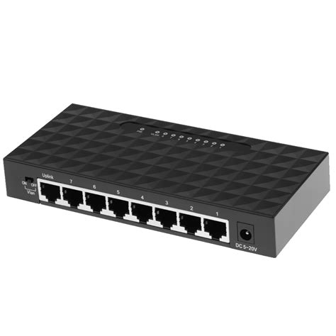 8 Port Fast Ethernet Desktop Plug And Play Vlan Sw Vicedeal