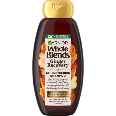 Garnier Whole Blends Repairing Shampoo Ginger And Golden Honey