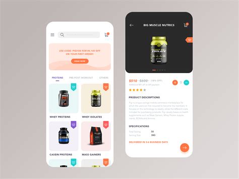 Ecommerce App By Mindinventory Ui Ux For Mindinventory On Dribbble