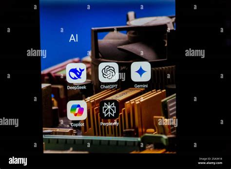 Various Artificial Intelligence Mobile Apps Deepseek Open Source Large