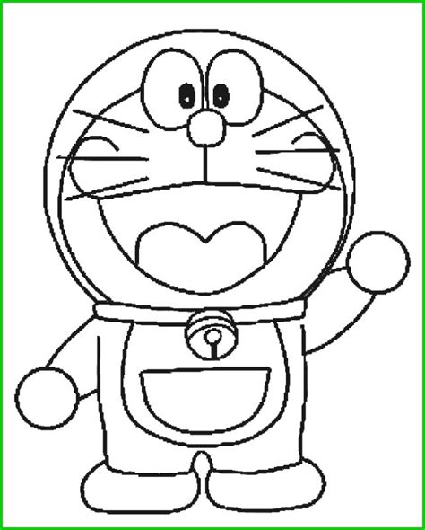 Baru Sketsa Doraemon Berwarna Hitam Putih And Kawannya Lengkap