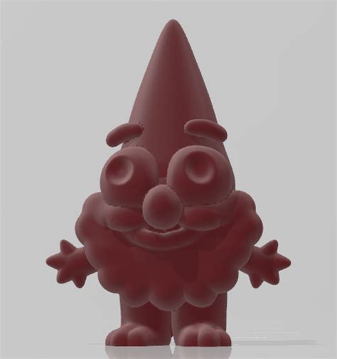 Free Stl File Gnome Gravity Falls・3d Print Object To Download・cults