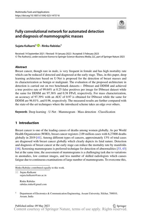 fully convolutional network for automated detection and diagnosis of
