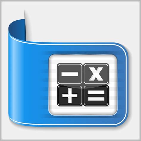 Premium Vector Calculator Icon