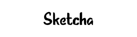 Sketch Font FFonts Net