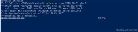 Python脚本实现gnss数据自动下载python 实现gnss 数据下载 Csdn博客