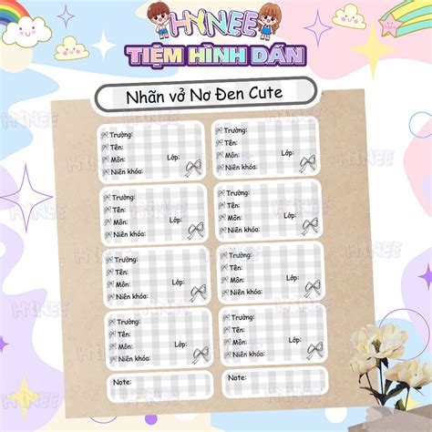 Black And White Gray Bow Coquette Notebook Labels Black And White Checkered Notebook Labels