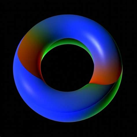 Premium Photo Circle Abstract 3d Object