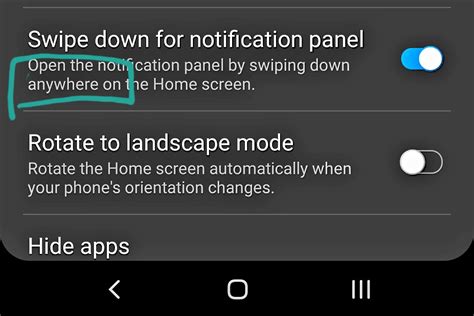 Solved Swipe Down Android 10 Samsung Community
