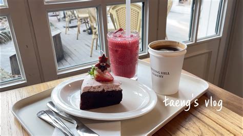 20대 새댁일상 Vlog 고양이 마트 장보기 카레 돼지고기김치찌개 행궁동 카페 판교 맛집 제육볶음 김치전