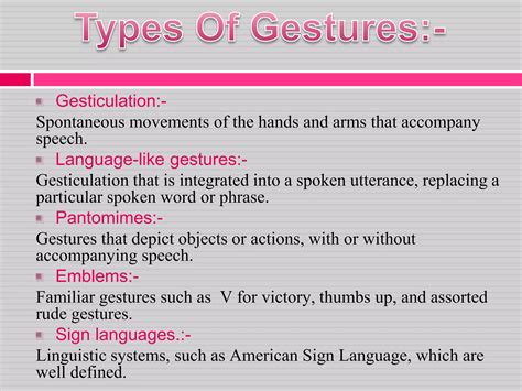 Ppt Of Gesture Recognition Pptx
