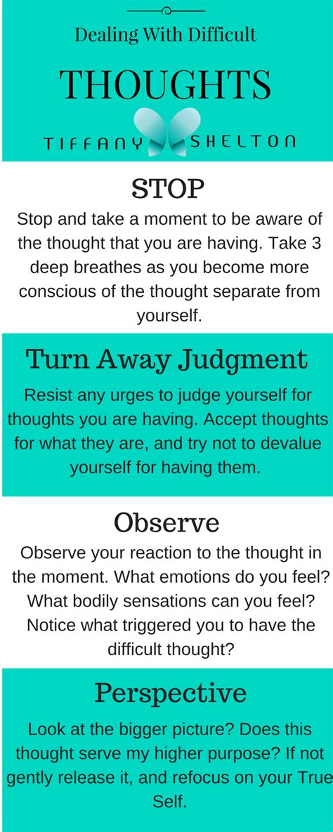 Thought Stopping Techniques Artofit