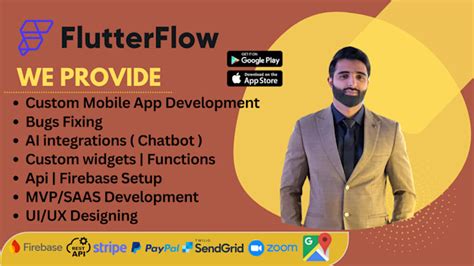 Design And Build Custom Mobile Apps Using Flutterflow By Khizeraliii