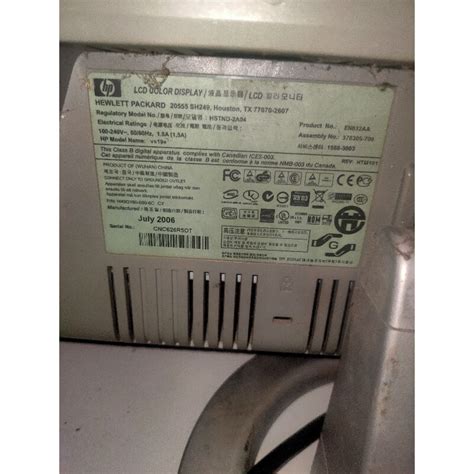 Jual Monitor Lcd Hp Pc Cpu 19inch Minus Shopee Indonesia