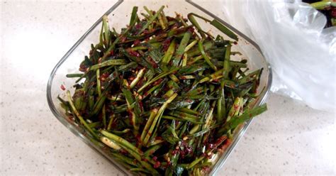 부추요리 초간단부추무침만들기 곱창과고기와잘어울리는부추무침 부추무침비빔밥