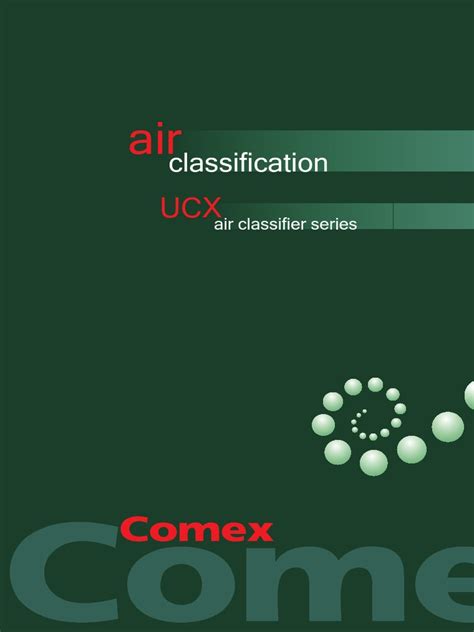 Comex Air Classifier Pdf Turbine Mill Grinding