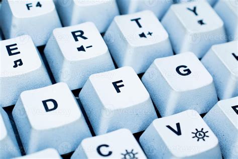 Close Up Photo Of Keyboard Keys Macro Photo Computer Keyboard With