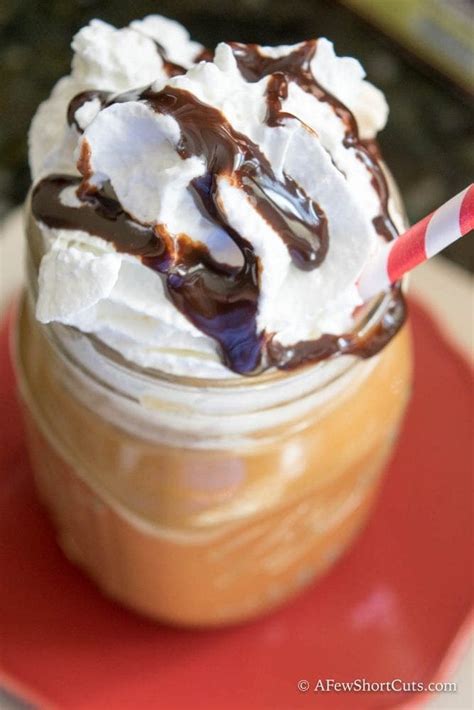 Chocolate Raspberry Truffle Iced Latte A Few Shortcuts