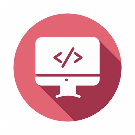 Code Coding Developer Development Online Service Web Icon