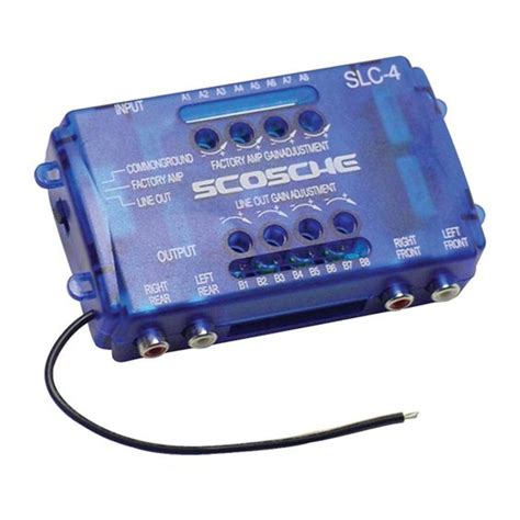 SCOSCHE SLC 4 USER MANUAL Pdf Download ManualsLib