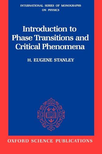 Introduction To Phase Transitions And Critical Phenomena International Series Of Monographs On