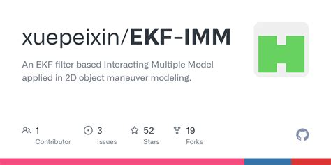 Github Xuepeixinekf Imm An Ekf Filter Based Interacting Multiple Model Applied In 2d Object