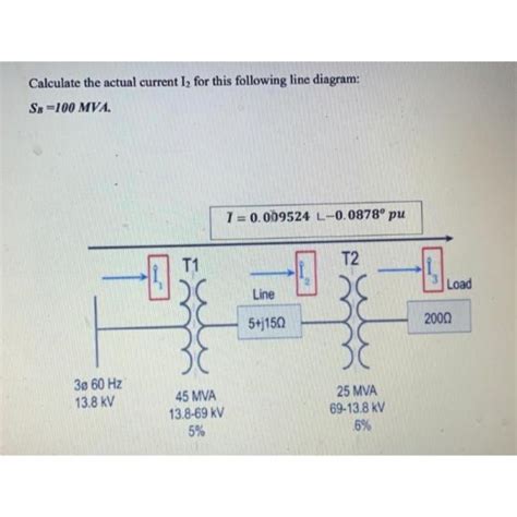 solved calculate the actual current i2 ﻿for this following