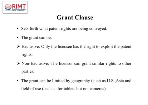 Licensing Of Technology In Ipr Ppt Law