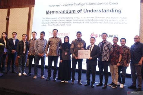 Huawei Cloud Dipilih Sebagai Provider Fmc Big Data Platformtelkomsel Antara News