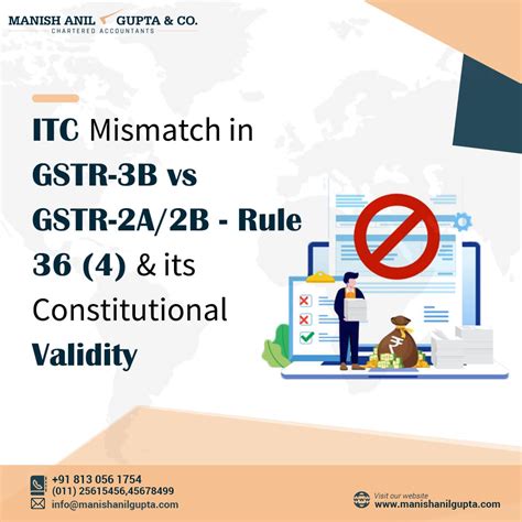 ITC Mismatch In GSTR B Vs GSTR A B Rule It S Constitutional Validity