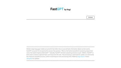 Fastgpt Advanced Innovation