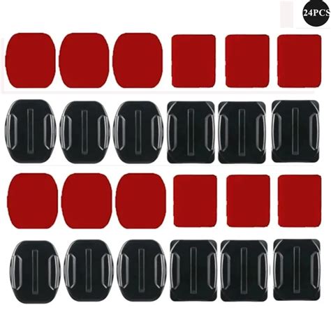 Soportes Adhesivos Planos Curvos Soporte Adhesivo Para Gopro Go Pro