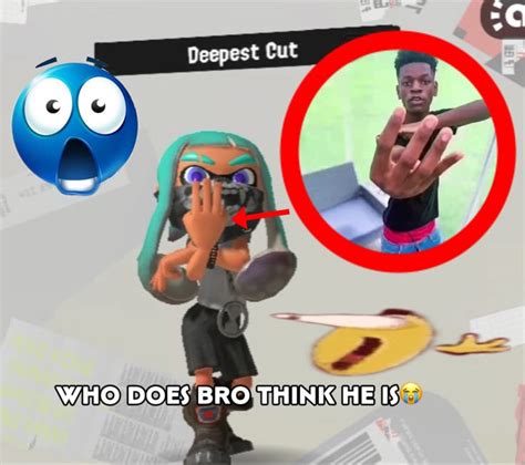 Who Does Bro Think He Is Splatoon 3 Meme Splatoon Emotes Splatoon Silly