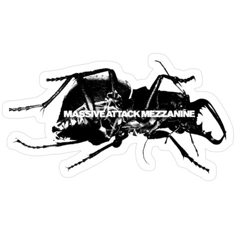 Massive Attack Mezzanine Album Cover Hd Sticker In 2025 Massive