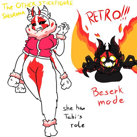 Fnf Theotherstickfigure Au Sakuroma By Colorartandbolb On Deviantart