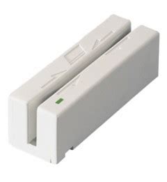 MagTek USB KB Mini Swipe Reader Tracks Pearl White Aptika