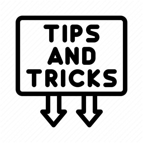 Tips And Tricks Arrow Down Text Information Icon Download On Iconfinder