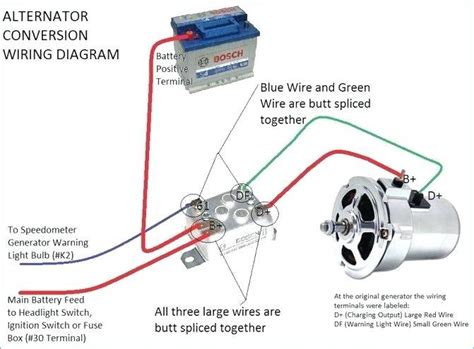 Vw Generator Wiring Diagram The 2 Wire Connection Onto The R32