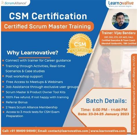 Vijay Bandaru On Linkedin Scrum Scrummaster Csm Csmcertification