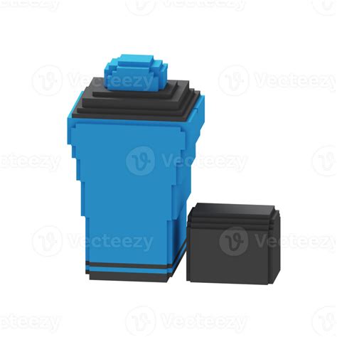 3d Voxel Icon Education Illustration Concept Icon Render 25277665 Png