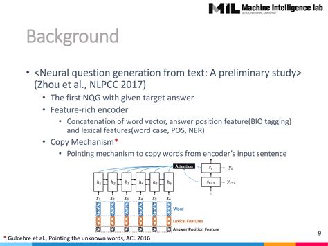 Improving Neural Question Generation Using Answer Separation Ppt